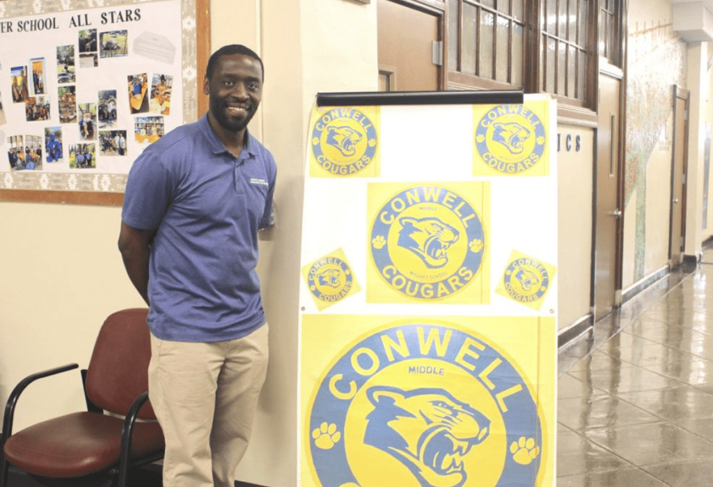 Conwell Alumn Councilman Thomas Returns - Russell Conwell Middle School